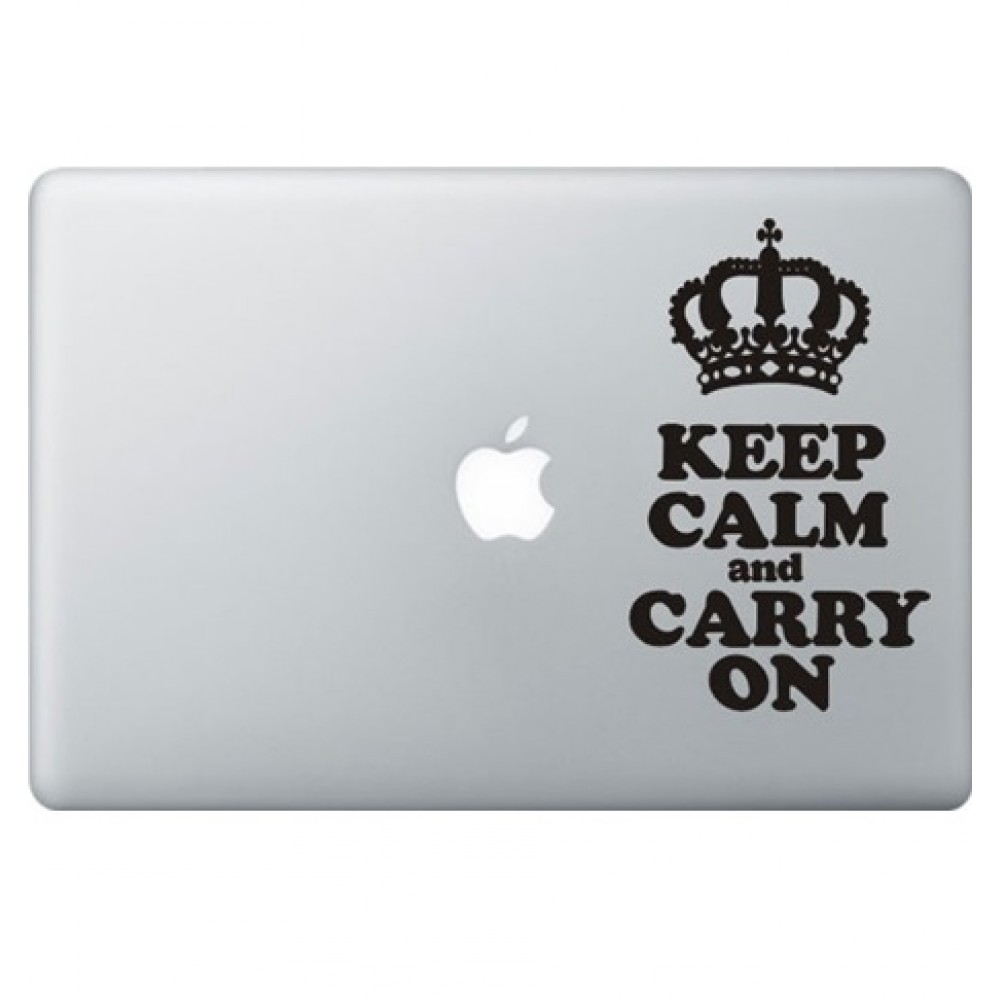 Keep Calm Macbook Sticker | Kongdecals