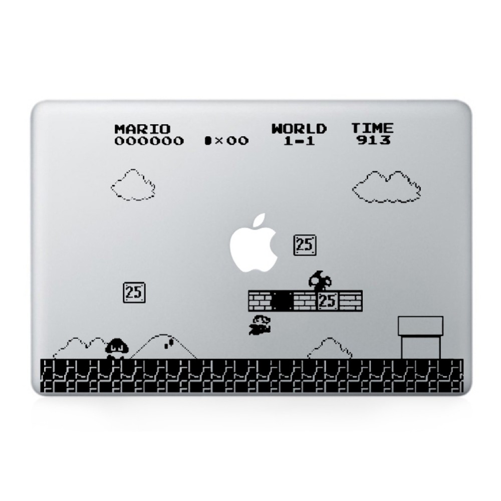 Super Mario World Macbook Sticker | Kongdecals