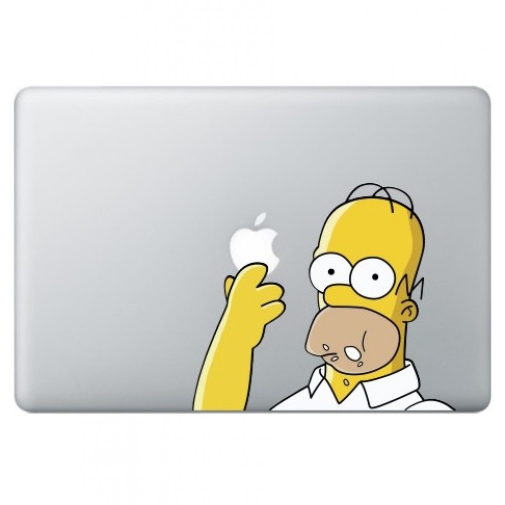Homer Simpsons (2) Macbook Sticker | Kongdecals