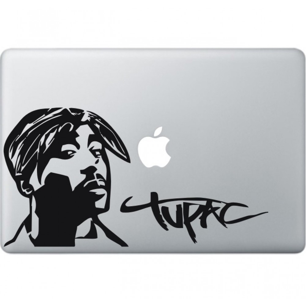 Tupac Shakur Macbook sticker | Kongdecals