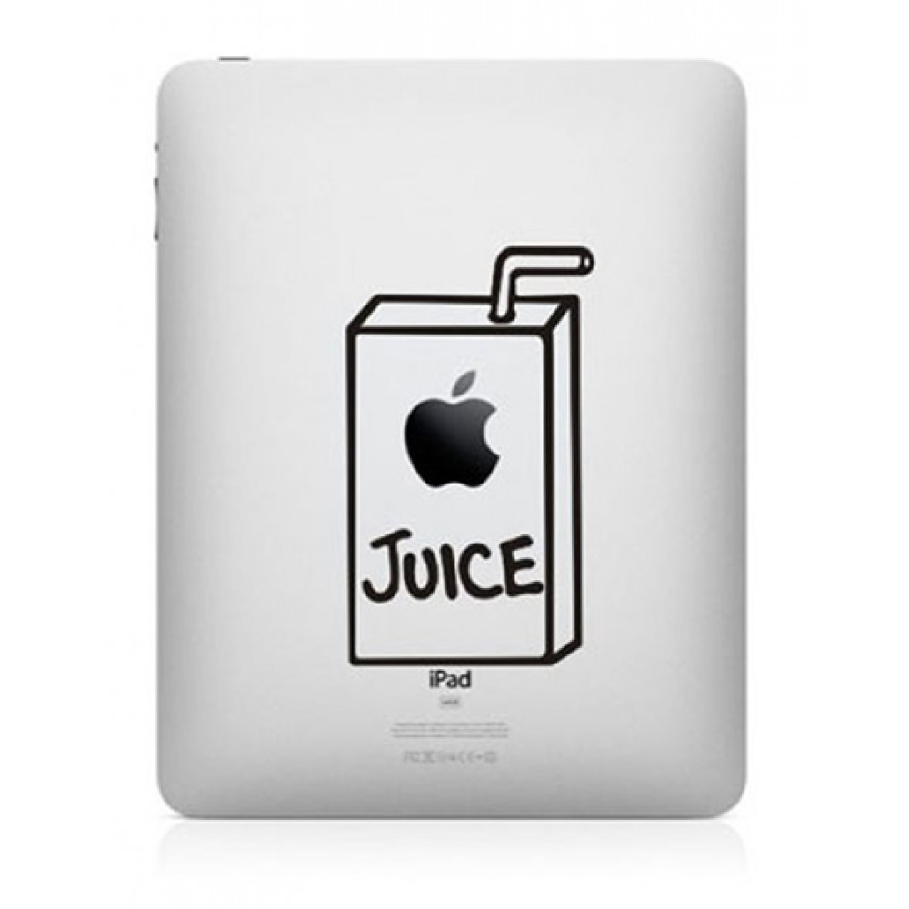 Apple Juice iPad Sticker | Kongdecals