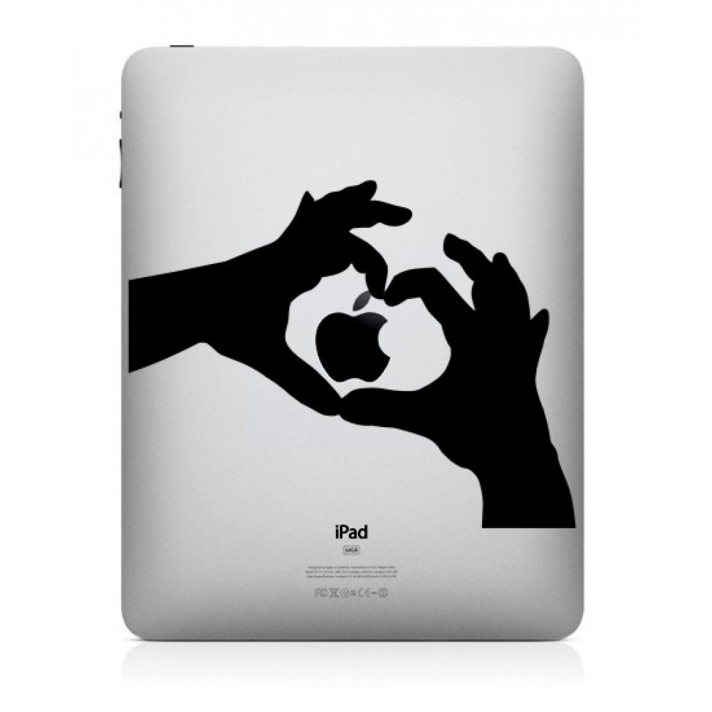 Love Apple (3) iPad Sticker | Kongdecals