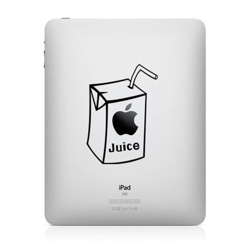 Apple Juice (2) iPad Sticker | Kongdecals