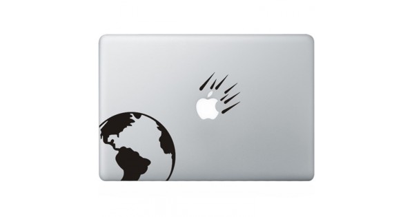 Asteroids MacBook Sticker | Kongdecals