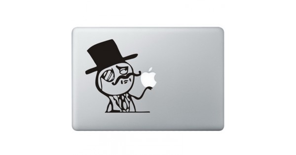 Like A Sir Meme MacBook Sticker | Kongdecals