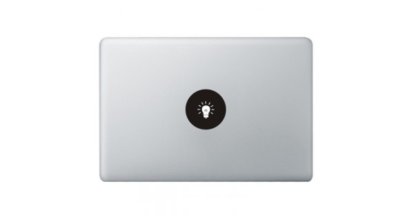 Lamp Logo MacBook Sticker | Kongdecals